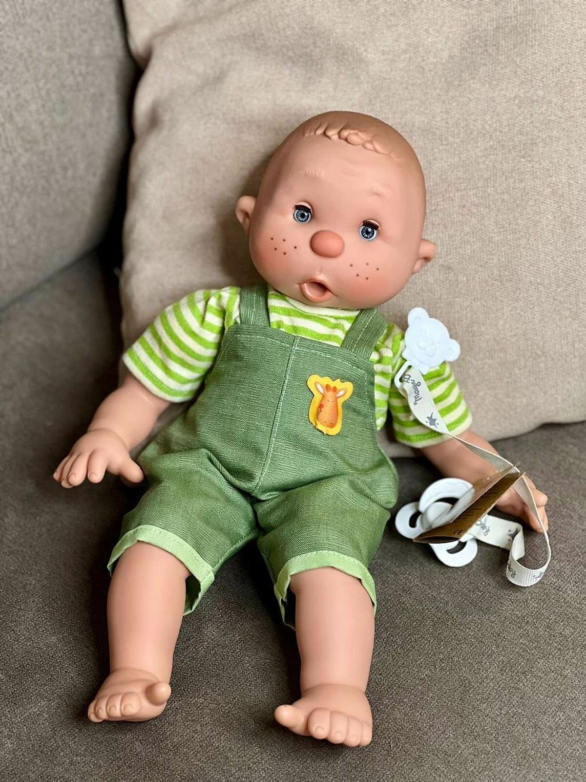 Кукла для девочки мягконабивная 38 см Бамбо (65602)