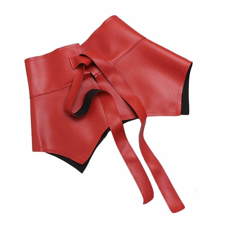 Элегантный пояс для платья, оранжевый красный