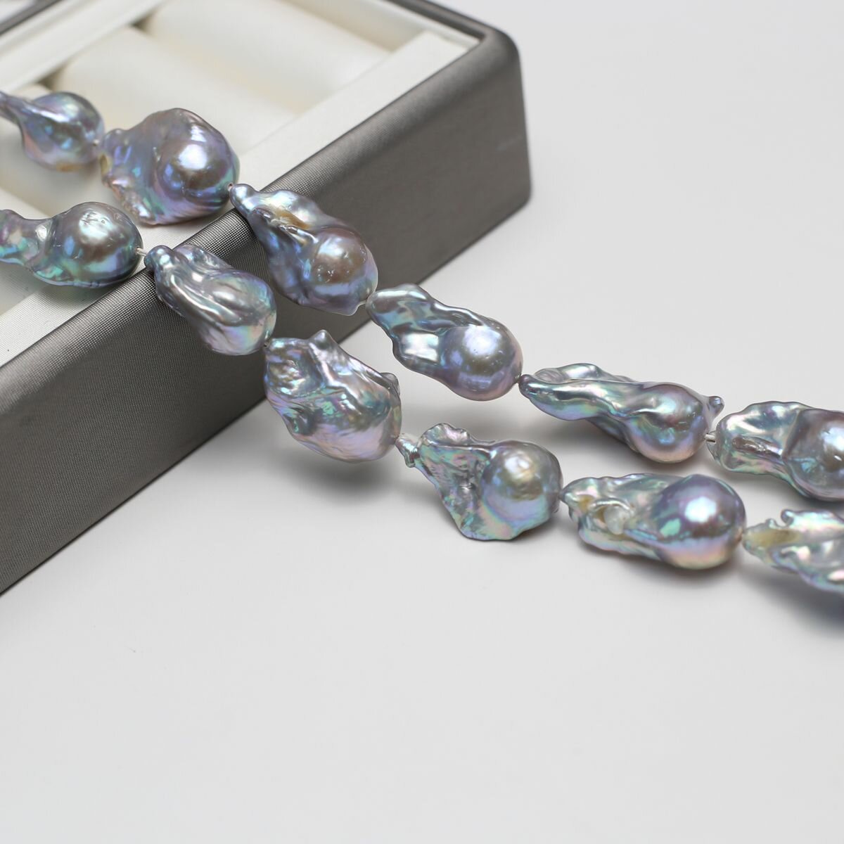 Крупный барочный жемчуг премиум-класса, натуральный (создание браслетов/колье)