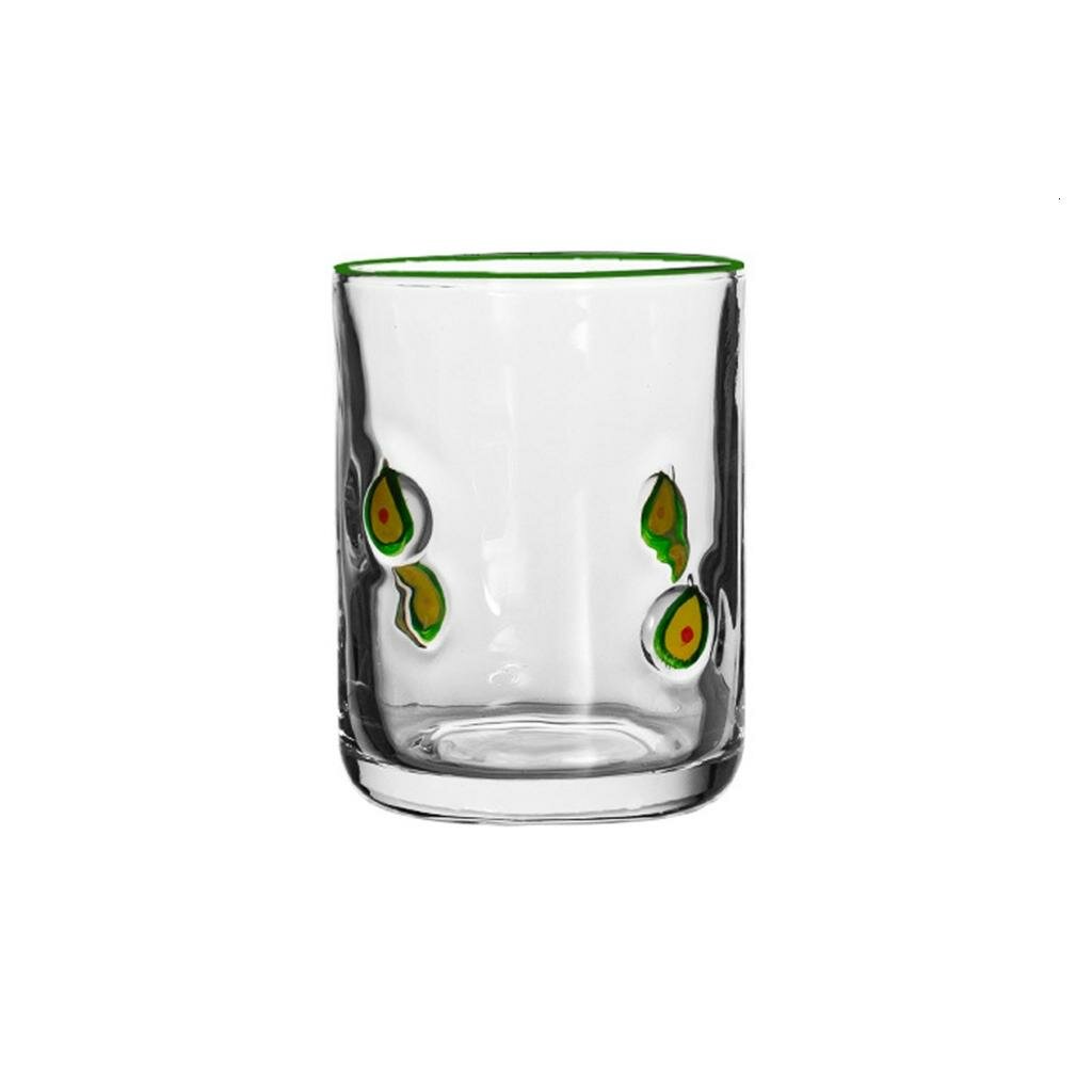 Стеклянные стаканы для фруктов, авокадо