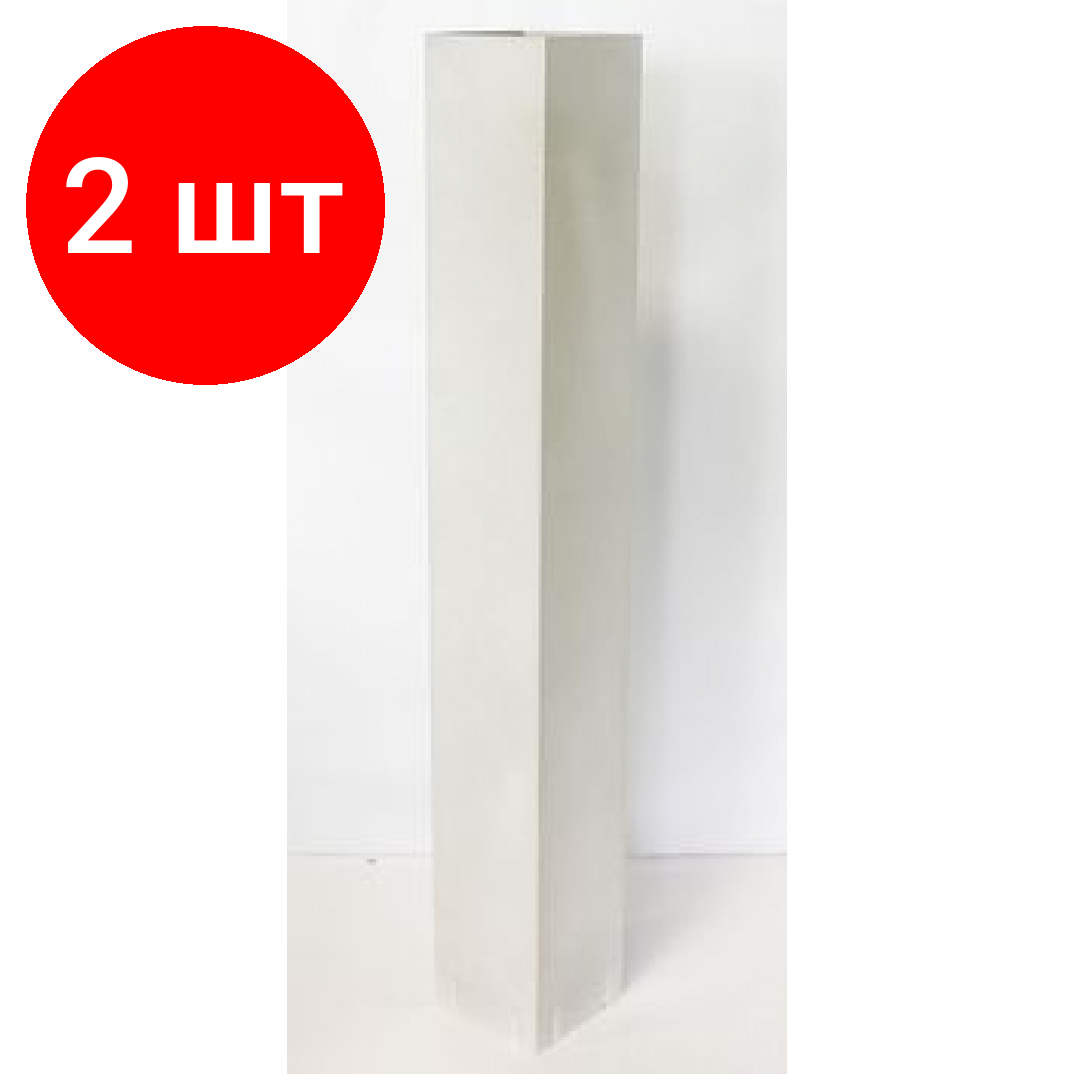 Комплект 2 шт, труба вентиляционная Д/воздухоочист 65СМ СЕЧ 90Х92ММ белая калининград