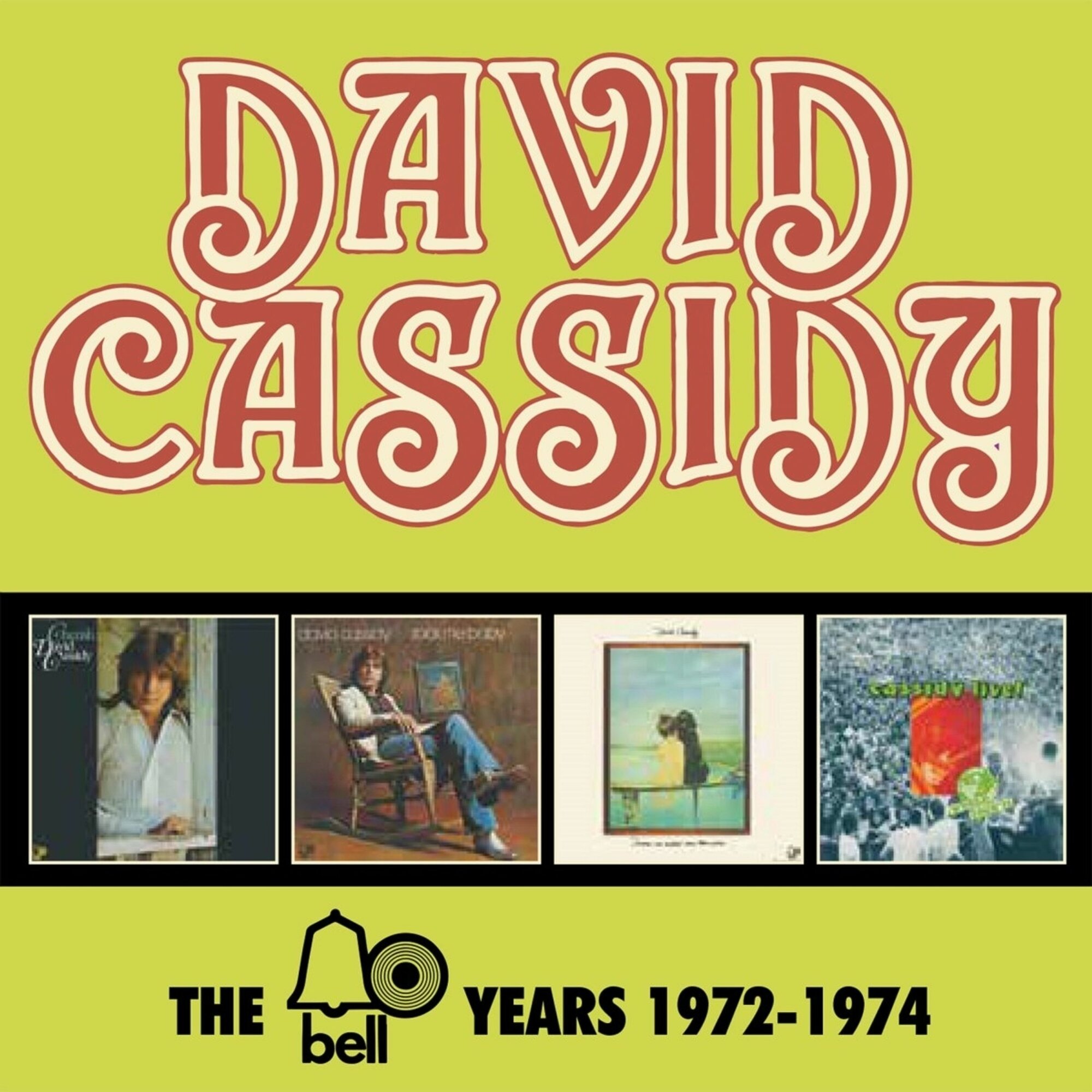 David Cassidy - The Bell Years 1972-1974 (4CD) 2019, Cherry Red, Papersleeves In Box, Фирменный музыкальный диск