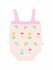 Боди Stella McCartney Floral strap bodysuit, размер 60, розовый