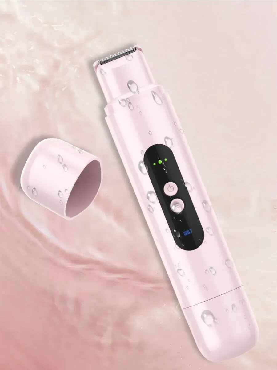 Эпилятор женский 2в1 для бикини и подмышек с насадками