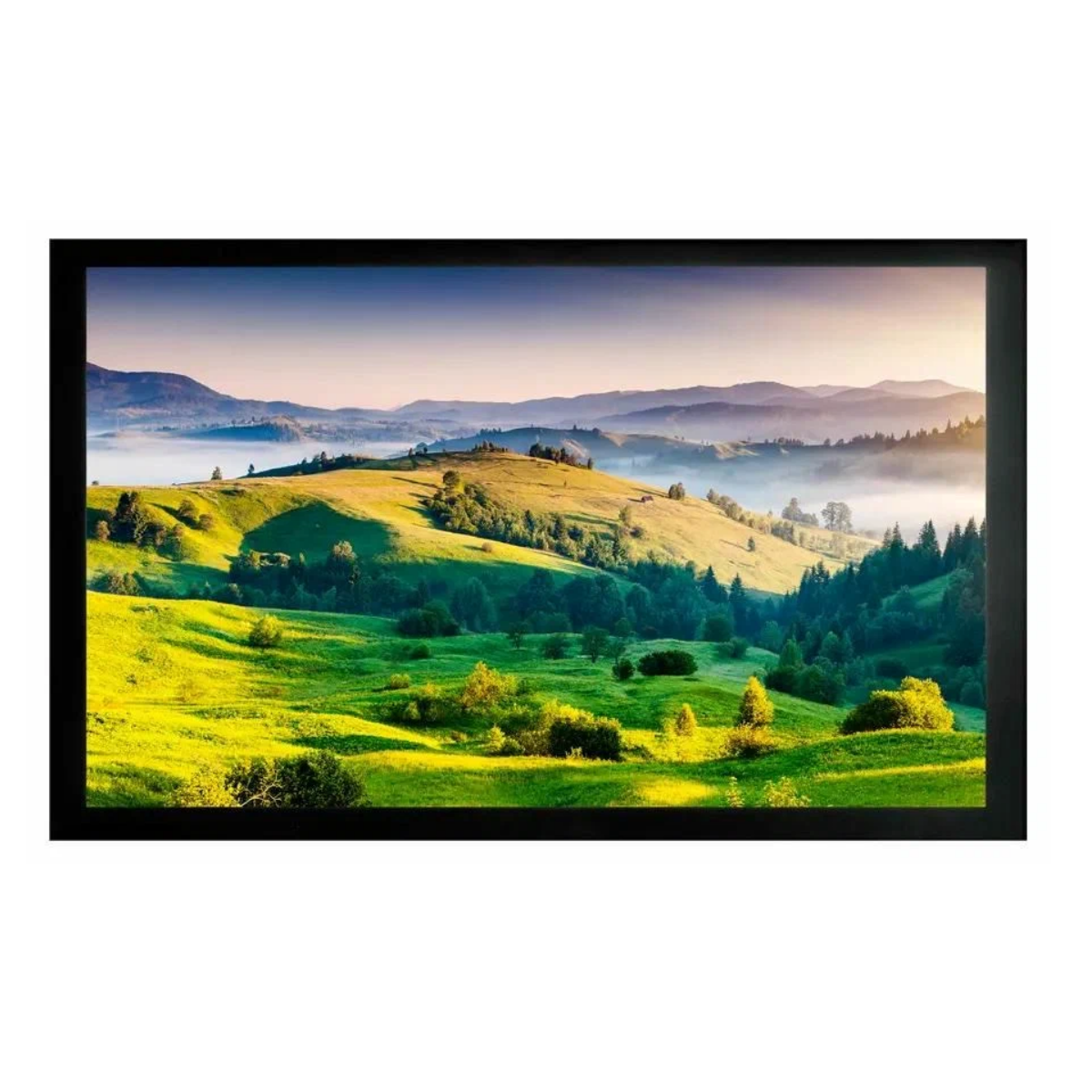 Экран для проектора Cactus FrameExpert CS-PSFRE-300X169 черный/белый