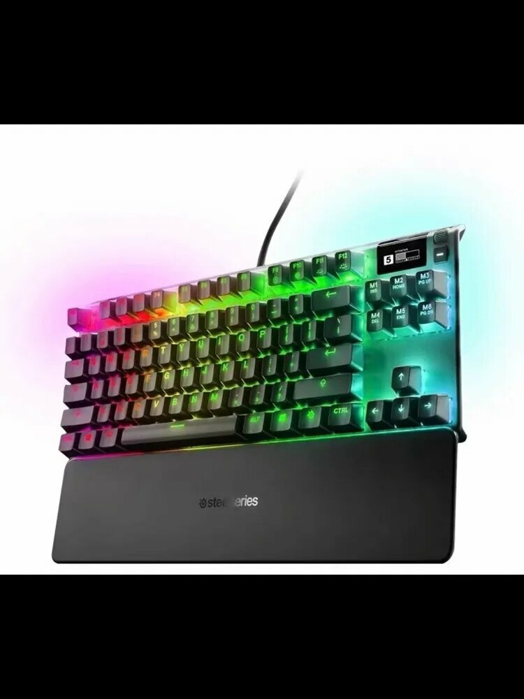 SteelSeries Игровая клавиатура проводная Apex pro TKL, Английская раскладка, черный