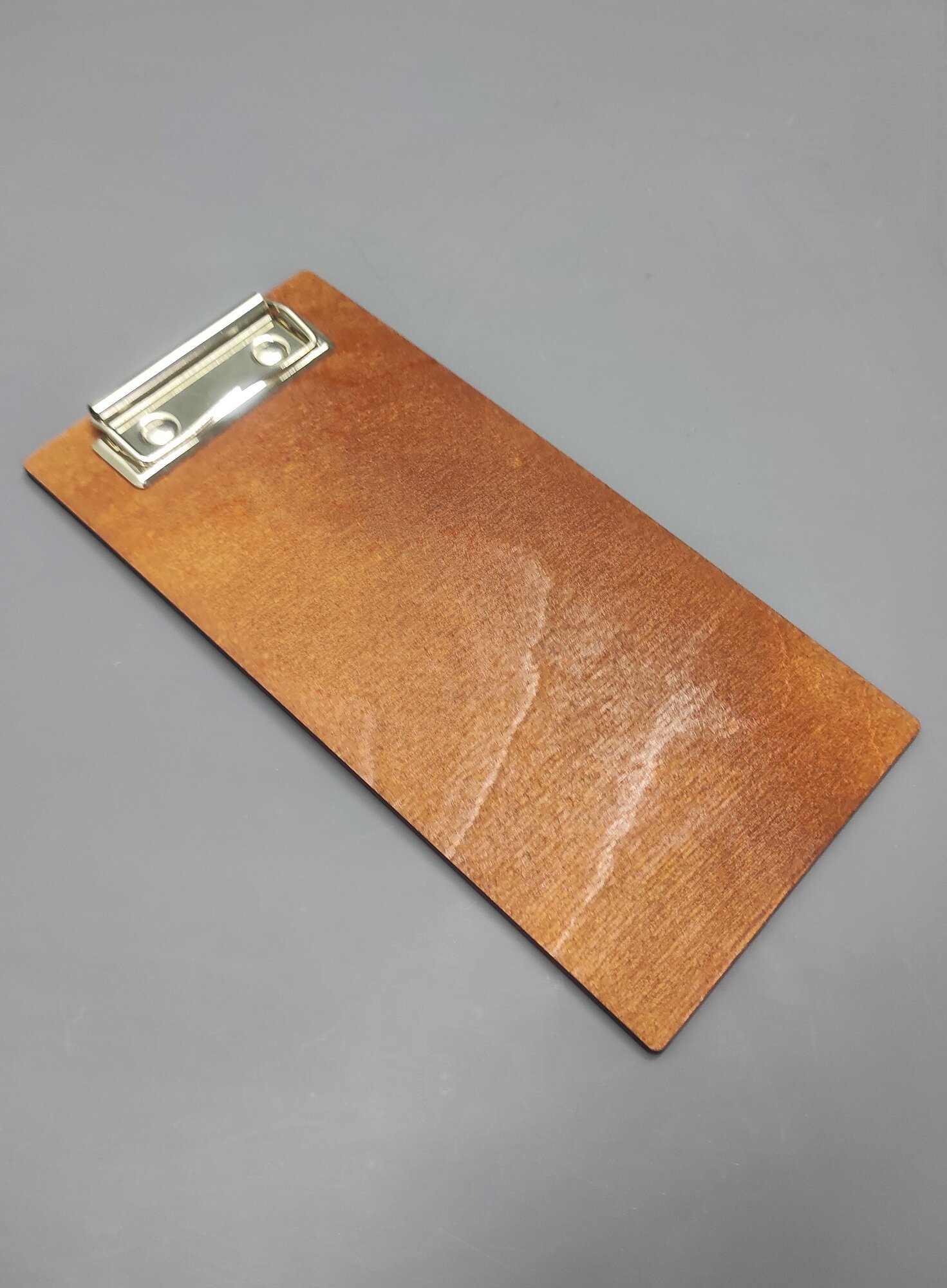 Клипборд 1/3 А4. 98 х 210 мм. Доска для меню. Для кафе, баров, ресторанов. Комплект 5 шт.