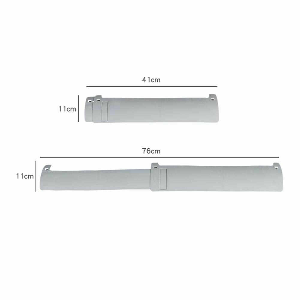 Регулируемый дефлектор кондиционера на лобовое стекло, выдвижной дефлектор для защиты от ветра