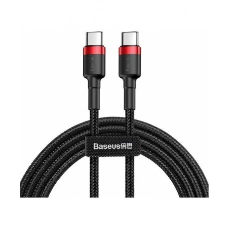Кабель Baseus Cafule 1m Red/Black (CATKLF-G91)