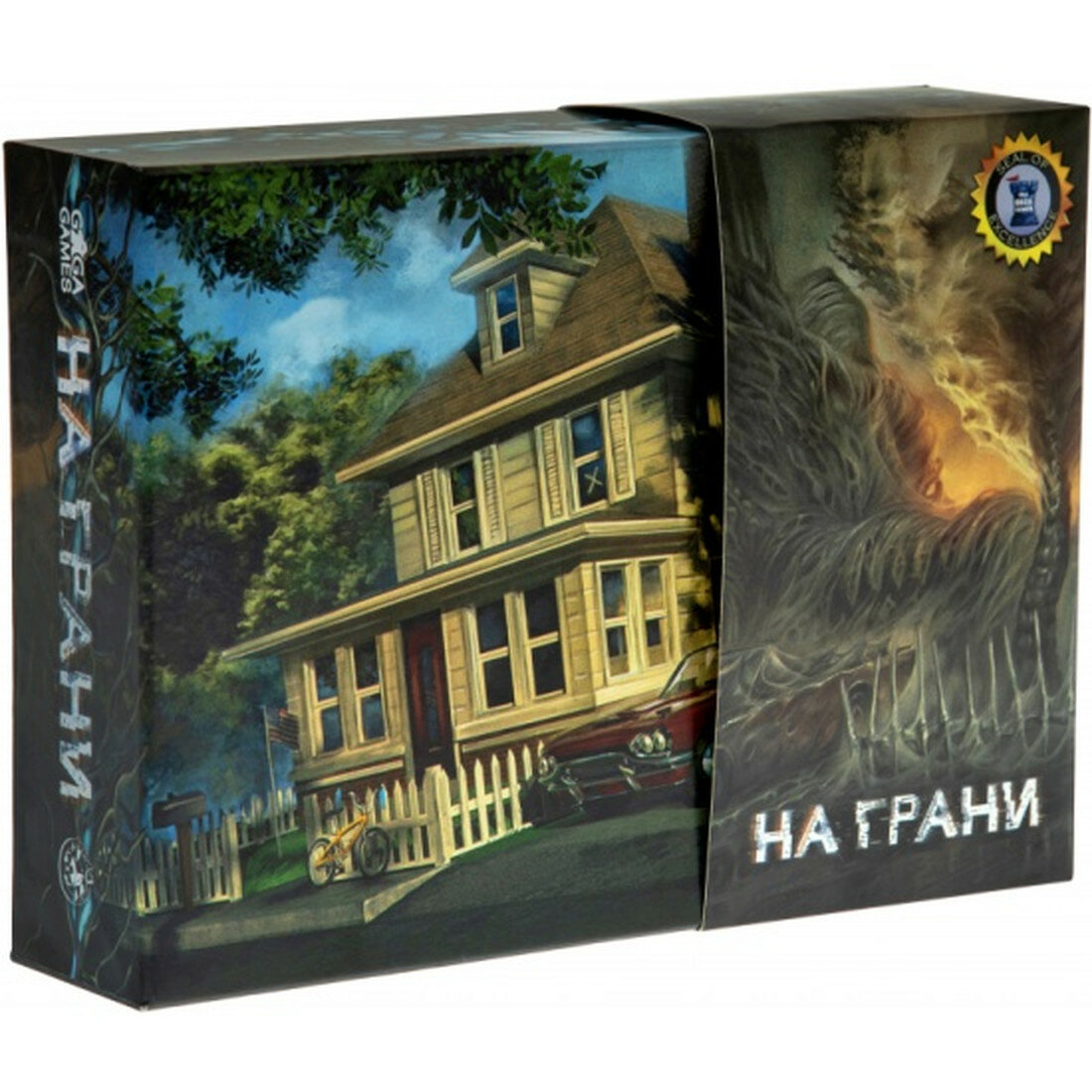 Настольная игра GaGa Games "На грани", 2 игрока, 12+, 400г