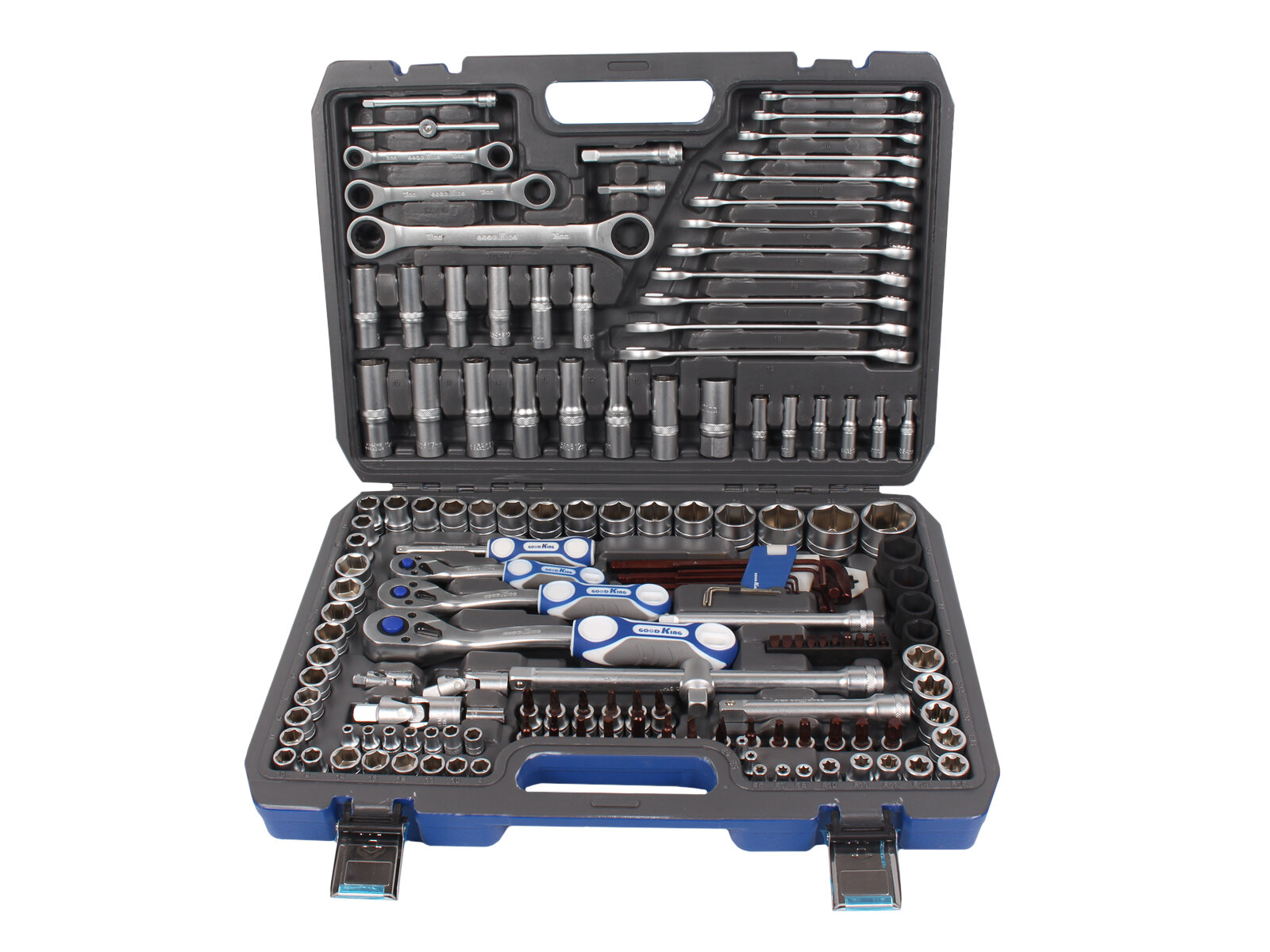 Набор инструментов GOODKING 1/4, 3/8 и 1/2 150 предметов