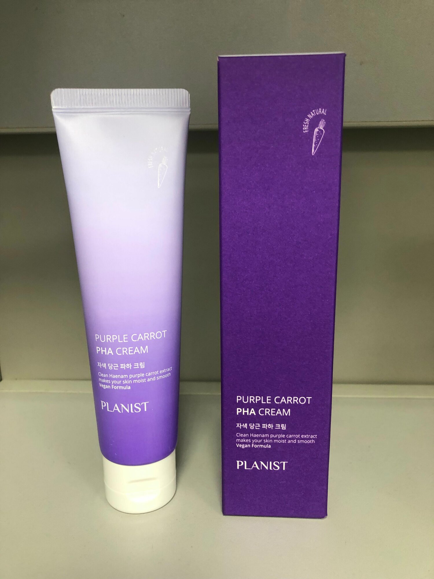 Крем для лица балансирующий Planist с экстрактом фиолетовой моркови, 60 мл
