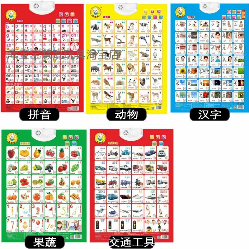 Оптовая продажа от фабрики: звуковая настенная таблица для обучения математике детей 1-8 лет, распознавание чисел от 1 до 100, игрушка с голосом