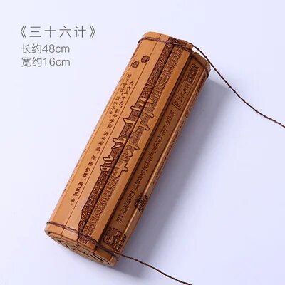 Бамбуковый свиток с иероглифами 5