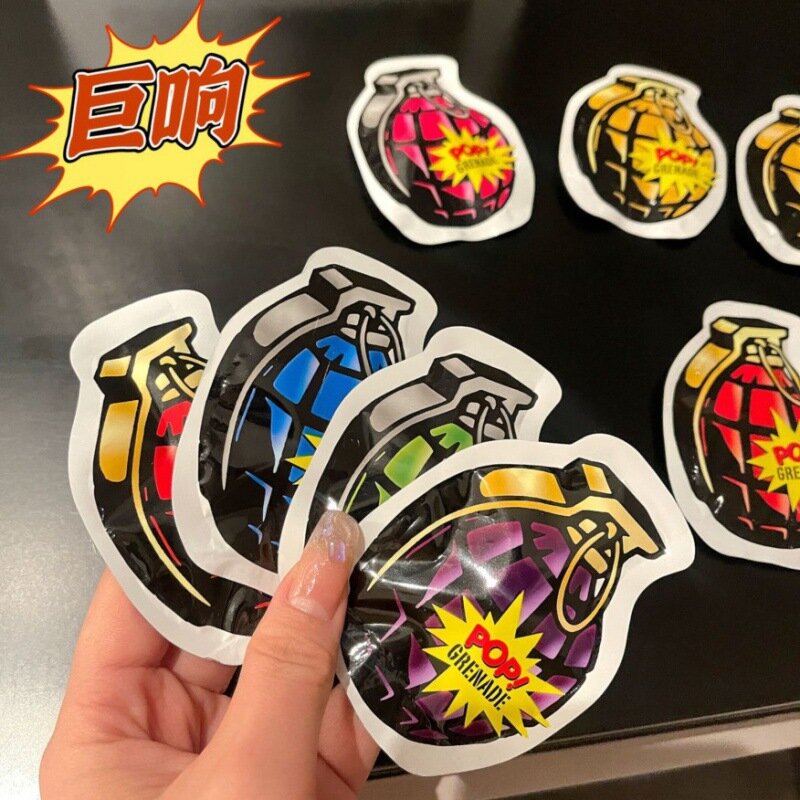 Набор для розыгрышей в стиле TikTok, автоматическая надувная симуляция самовзрывающейся маленькой гранаты, страшный набор для розыгрышей