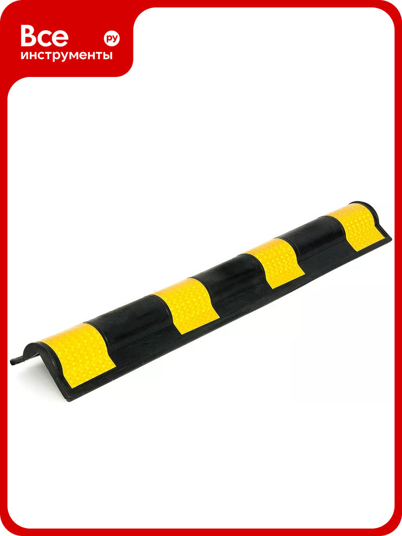 Угловой отбойник для стен Palladium Vigi GS-06 скругленный, резина, 80 см СТ-00000547