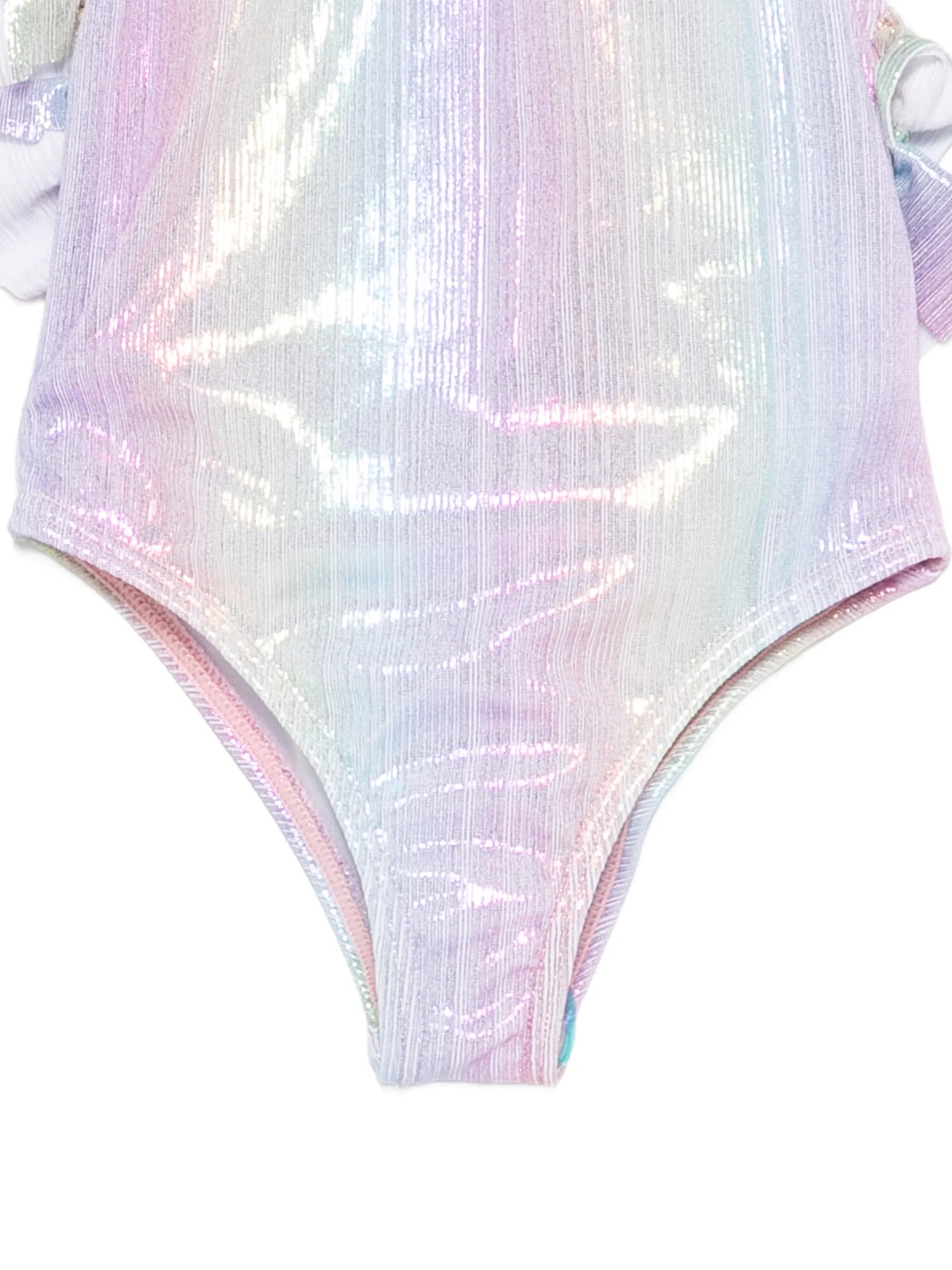 Купальник BILLIEBLUSH Ruffled swimsuit, размер 74, coral pink — фото 1
