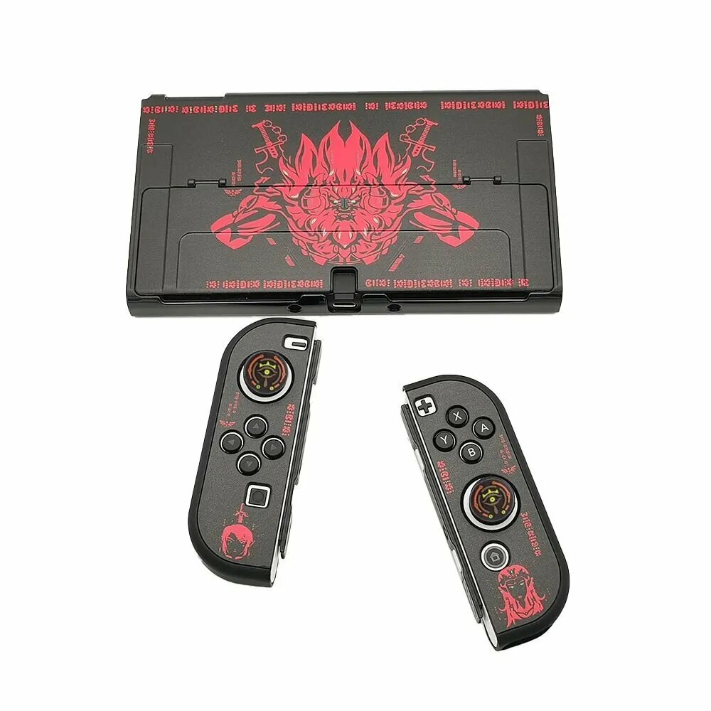 Чехол для Nintendo Switch Oled (нинтендо свитч), противоударный кейс, прочный, лев