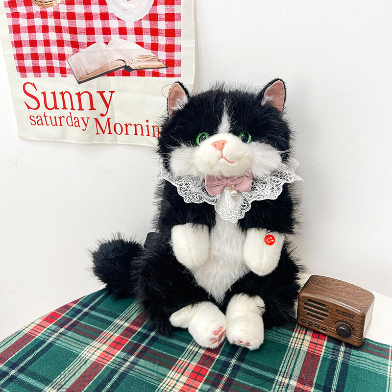 Рюкзак с игрушкой в виде кошки Рэгдолл, плюшевая игрушка, милый рюкзак с кошкой, плюшевая игрушка для девочек, детский подарок