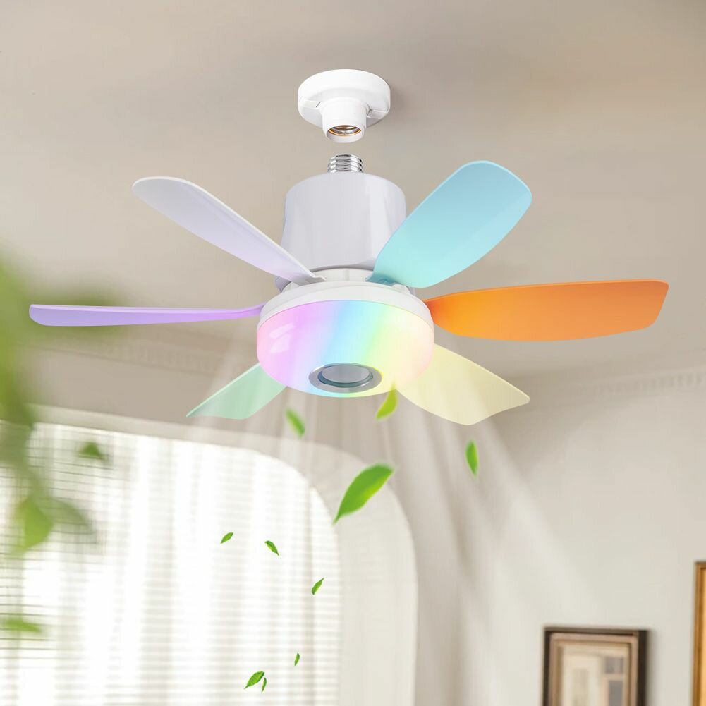 Потолочный вентилятор 1HR5HJ1MM9EC9YC7DI2, разноцветный