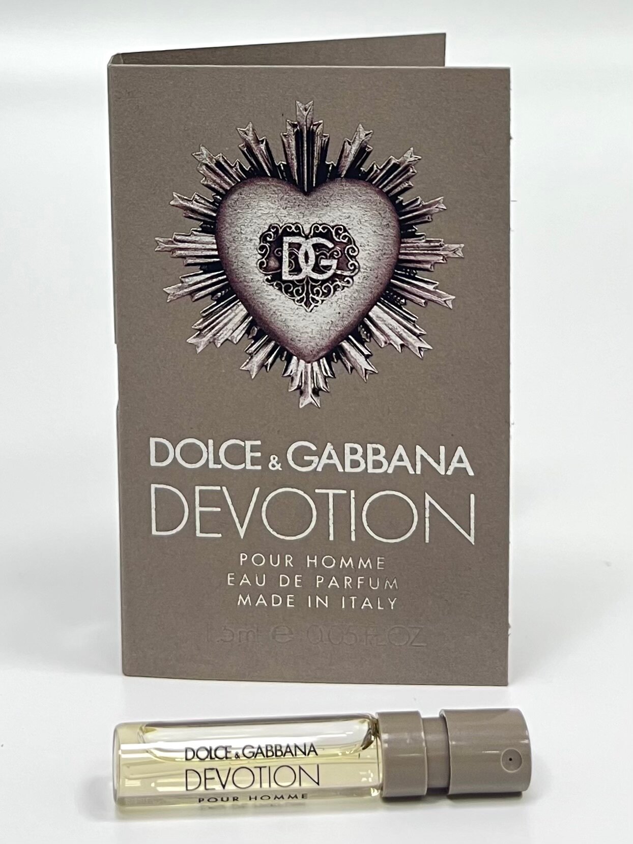 Парфюмерная вода мужская Dolce & Gabbana DEVOTION POUR HOMME 1,5мл (edP - eau de Parfum)