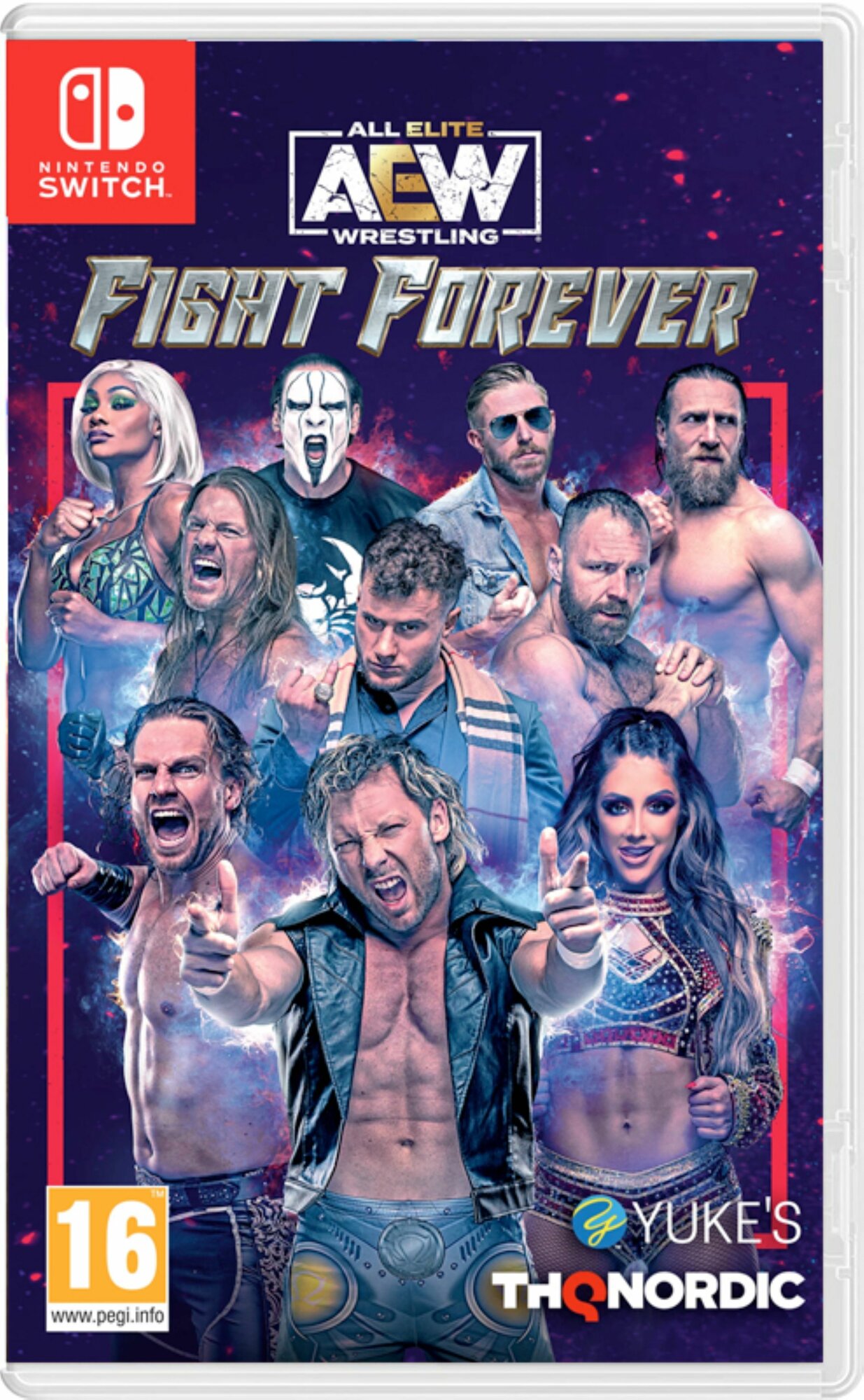 AEW: Fight Forever (Игра на картридже) [Nintendo Switch, английская версия]