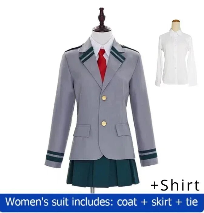 Косплей костюм "Моя геройская академия": Мидория, Тодороки XXL, Women Full Set
