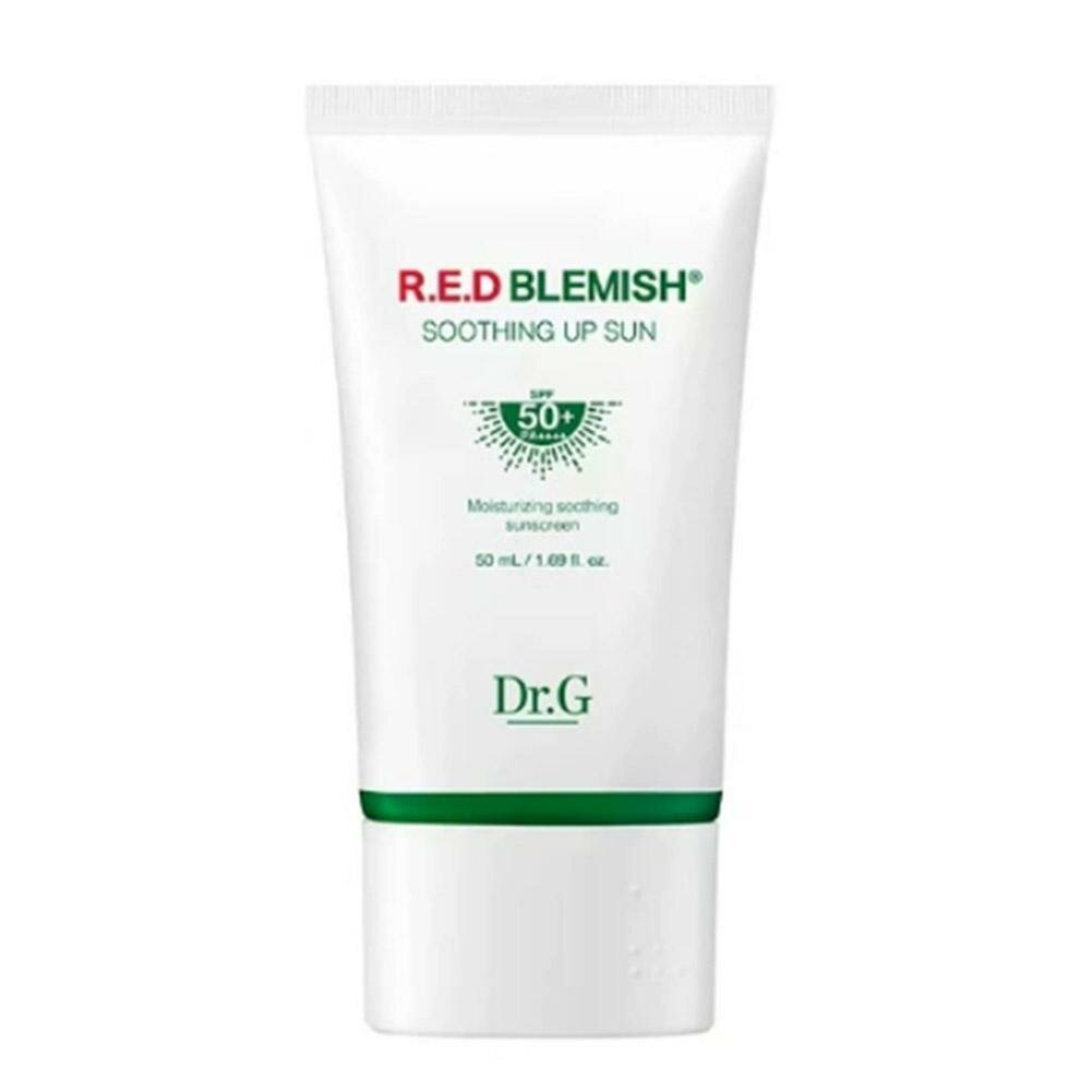 Солнцезащитный крем Dr.G для жирной кожи, легкий тонирующий крем SPF с зеленым и оранжевым оттенком, 50 мл