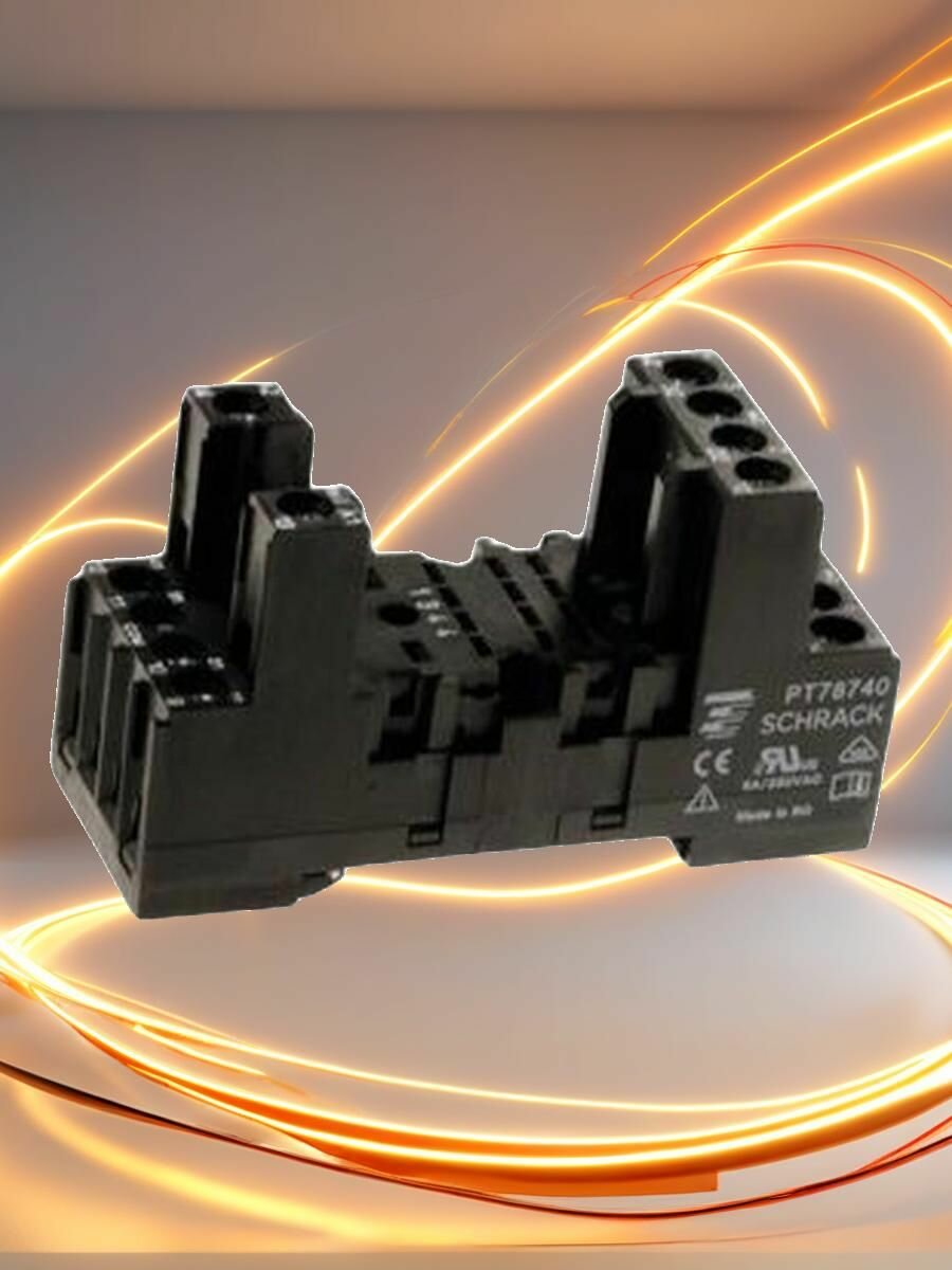 Колодка для реле 4-POLE. 6A PT78740