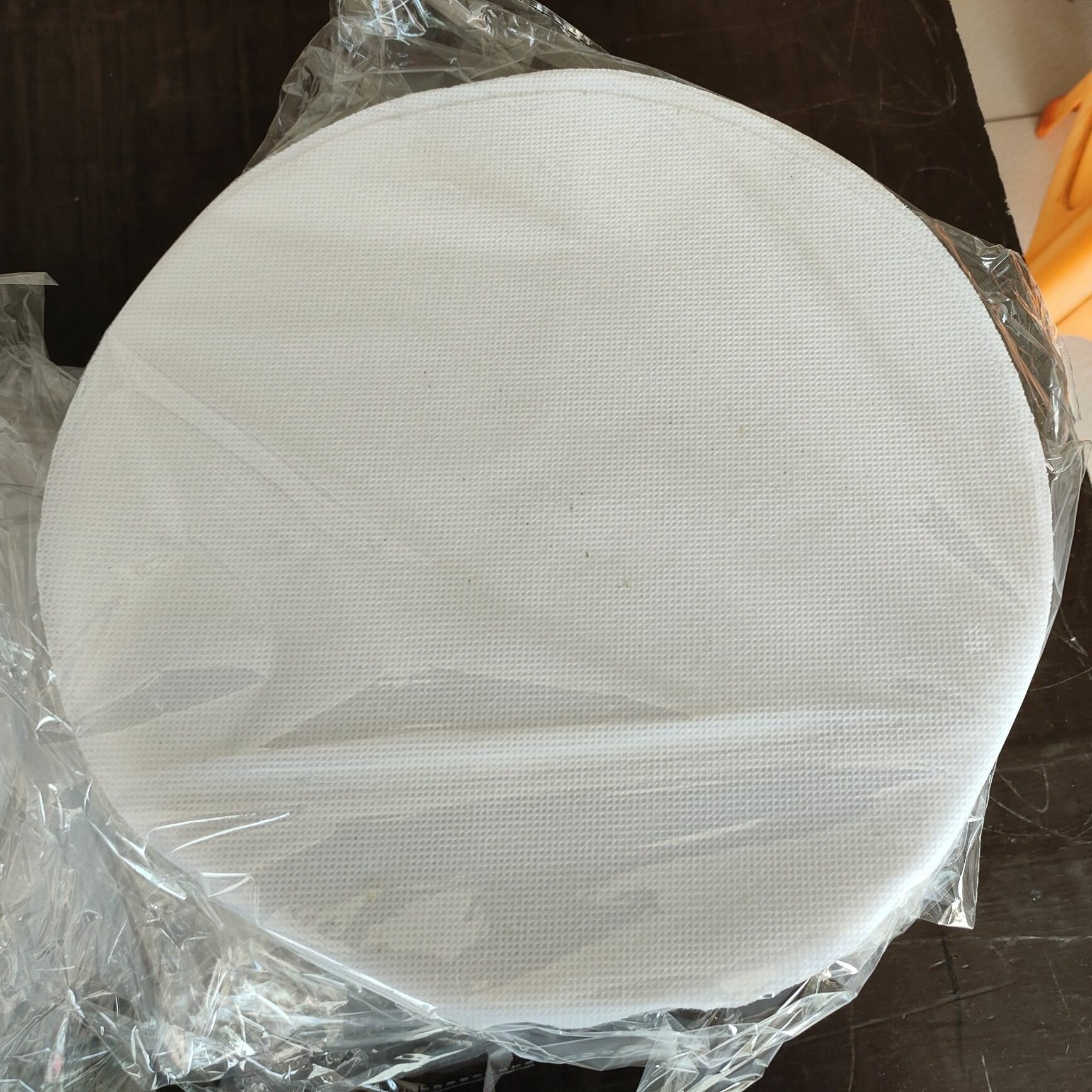 Бумажная подстилка для птичьих клеток Round 295, утолщенная для круглых и квадратных клеток, впитывает помет и воду, одноразовая квадратная подстилка, круглый бумажный коврик.