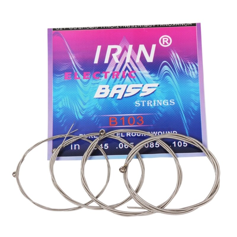 Электрический Басовый Струнный Инструмент Из Медного Сплава Бас 1.14 мм-2.67 мм 4-Струнный Электрический Басовый Струнный Набор DIY Ремонт Басовых Частей