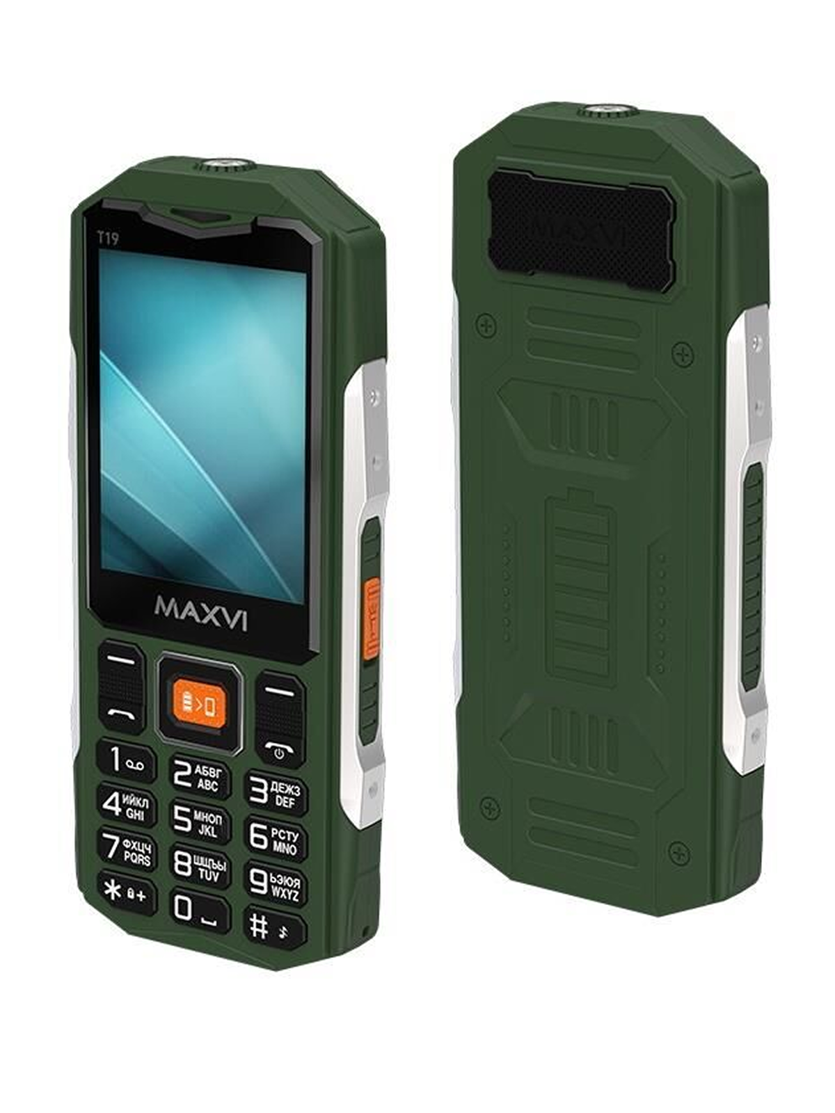 Мобильный телефон T19 green