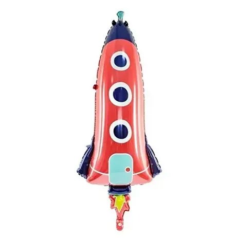 Воздушный шар из фольги. Фигура. Ракета (46'/115 см, POL)