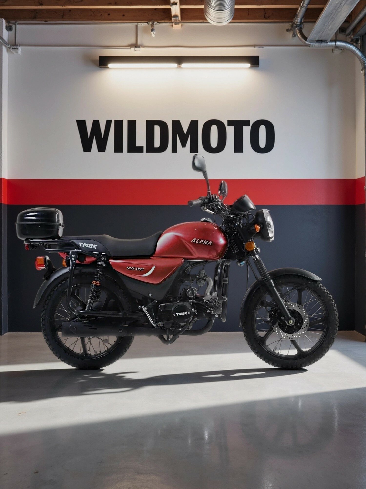 Мопед TMBKАльфа 50cc Не требует регистрации в ГИБДД разрешен для Дорог общего пользования