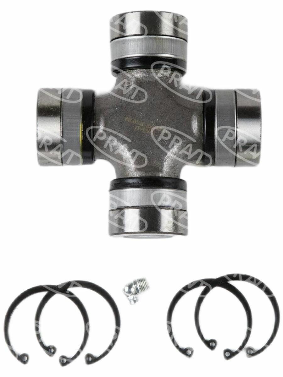 Крестовина карданного вала с масленкой и стопорными кольцами малая Камаз 6520 (50*135) PR.6520-2201025 Pravt
