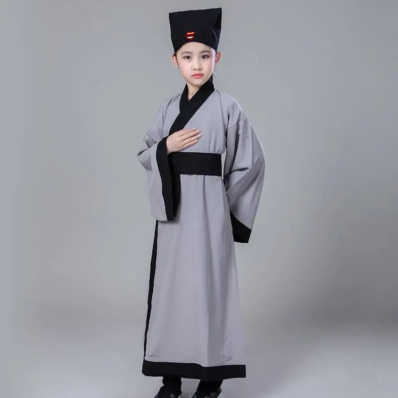 Детский ханьфу из хлопка 160 fit 150 -160cm, clothes suit