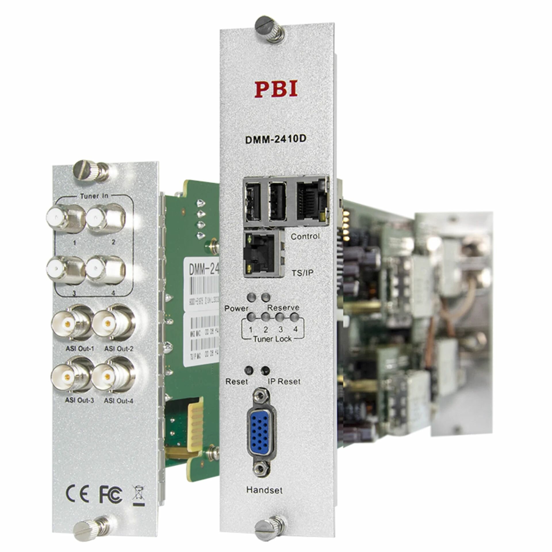 Модуль профессионального приёмника PBI DMM-2410D-S2 для цифровой ГС PBI DMM-1000