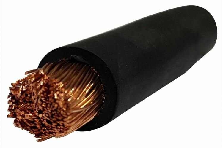 Кабель сварочный силовой морозостойкий КГтп-ХЛ 0,66кВ/ 1х70 мм2/ 380В. ГОСТ (МКЗ) 5 м