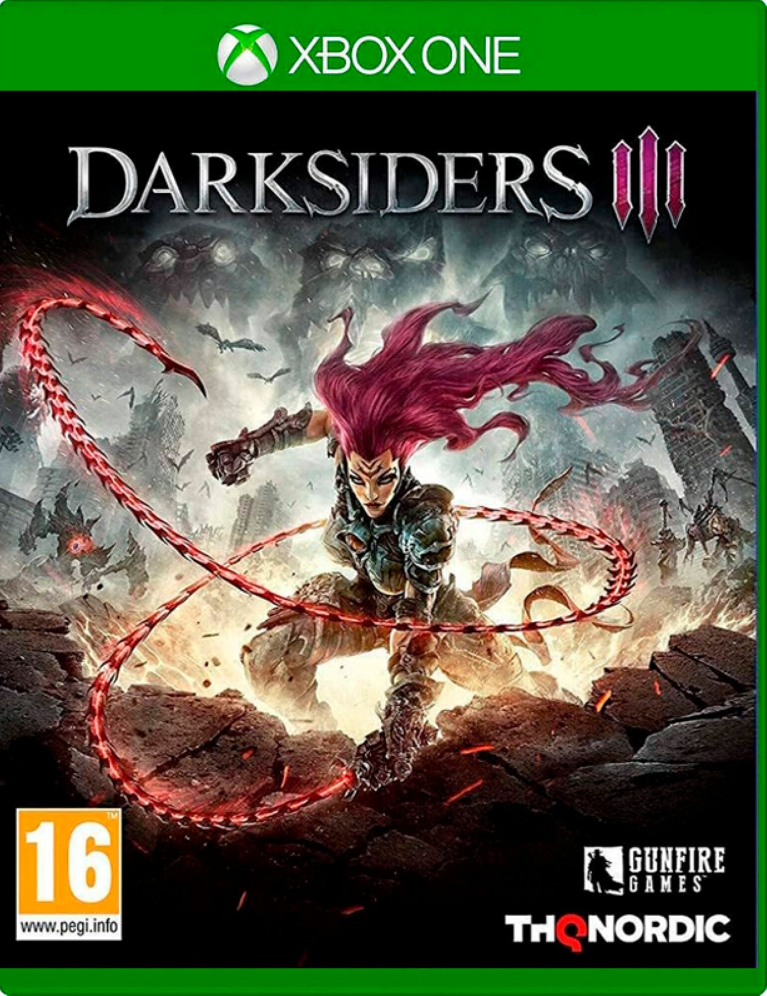 Darksiders III (русская версия) (Игра на диске) (Xbox One/Series X)