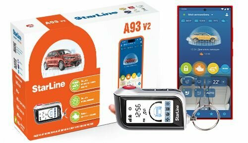 Автосигнализация StarLine A93 V2 2CAN+2LIN LTE ECO