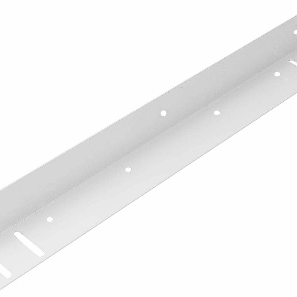 Уголок стальной для духовки 50x5x5.2 см сталь цвет белый