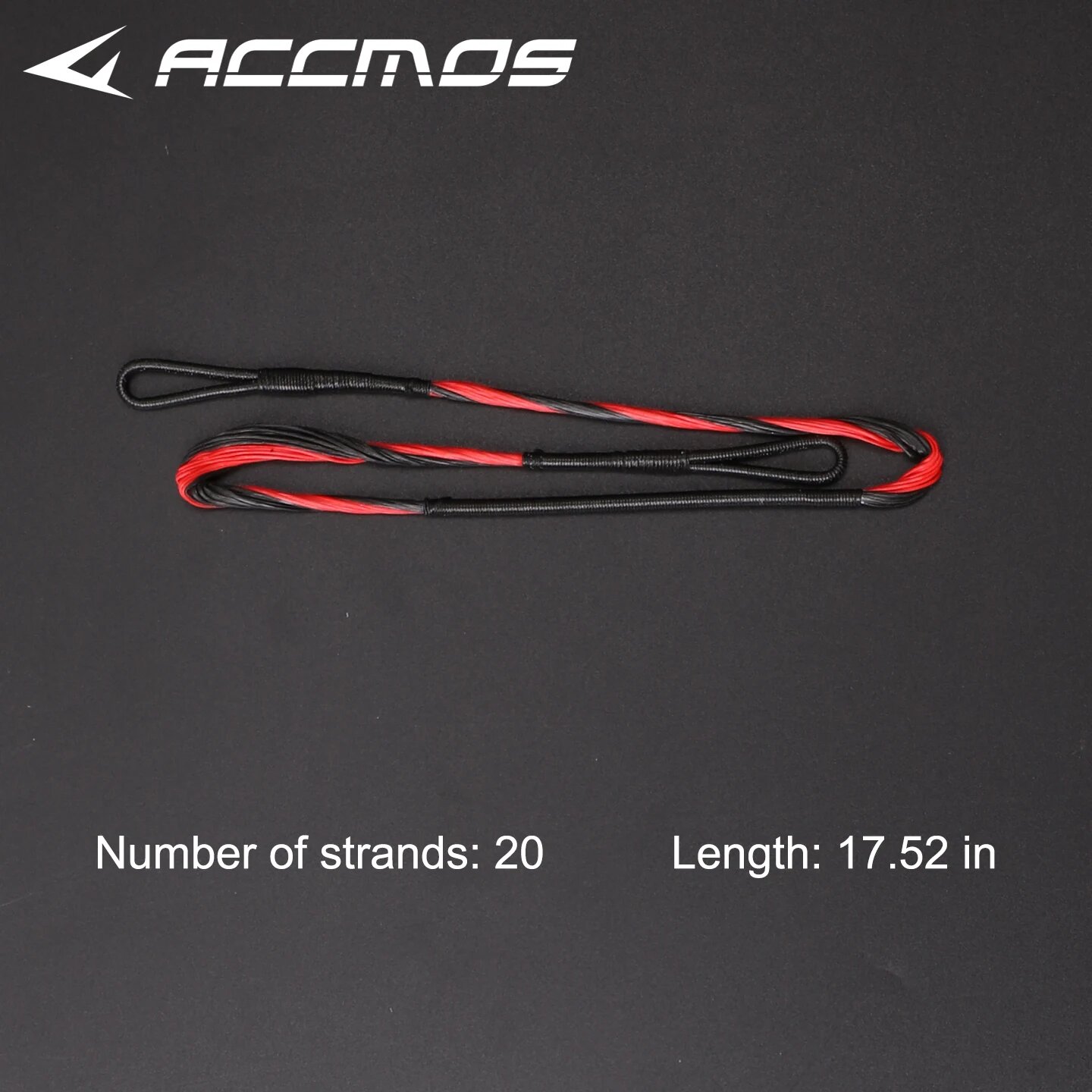 ACCOS Тетива для арбалета 20/24/28 нитей Красный, 20share 17.52 red