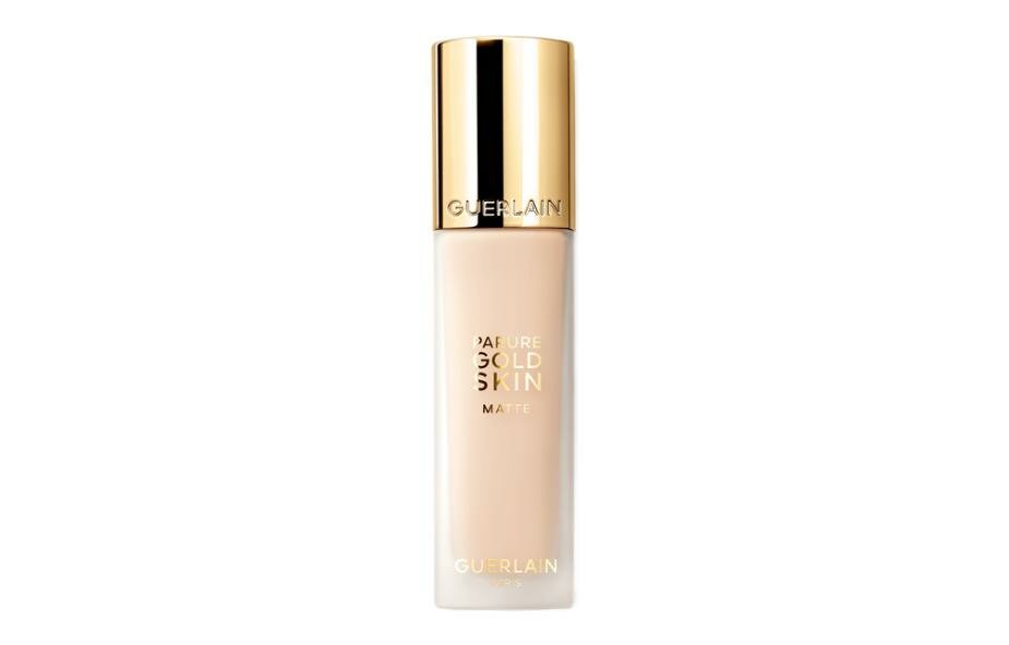 Стойкая жидкая тональная основа женская GUERLAIN Gold Diamond Matte Version, контроль масла