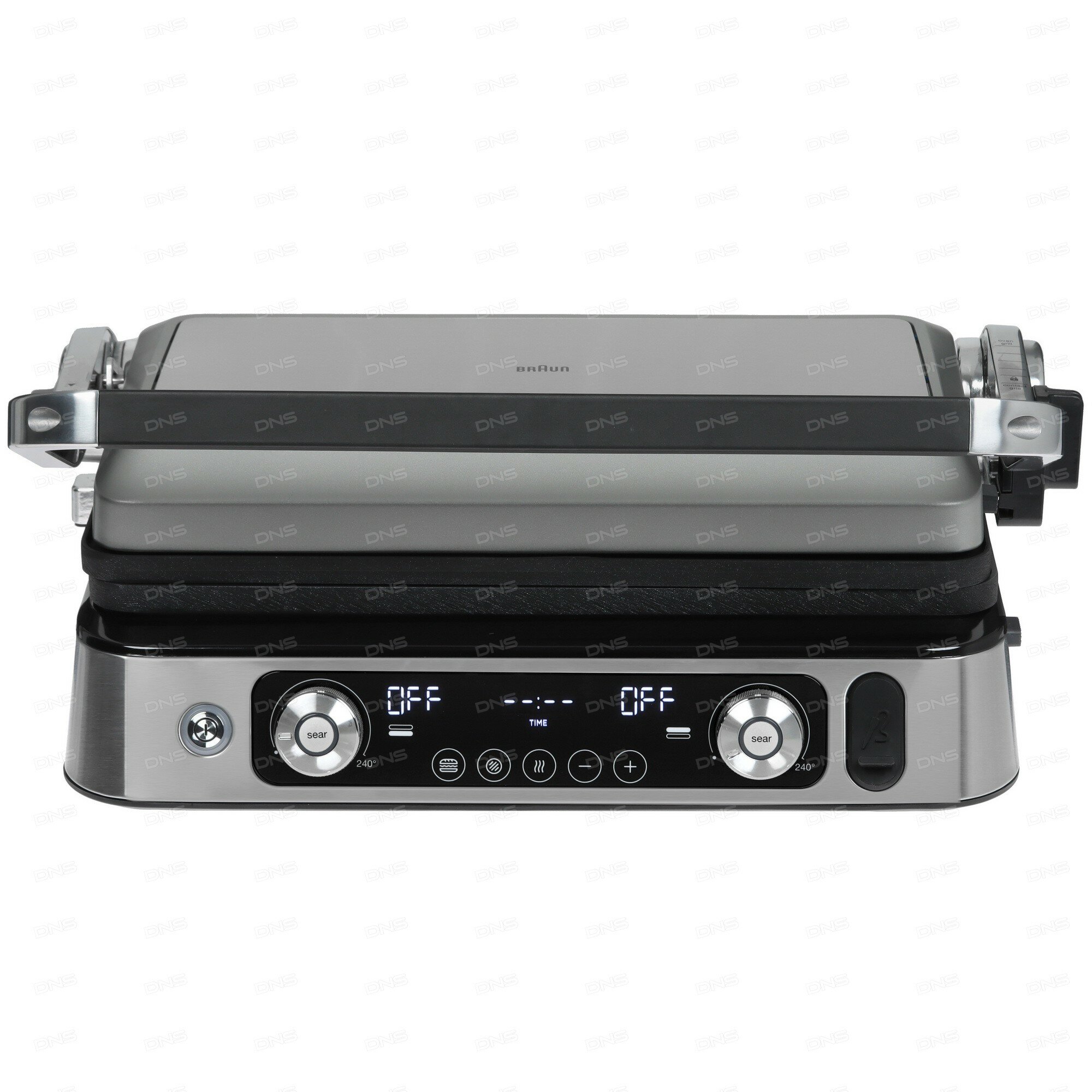 Гриль Braun "CG9160", мощность 2200Вт, высота 18,5 см, ширина 45,8 см