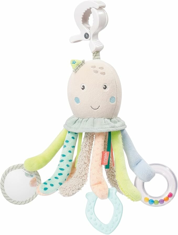 Игрушка-подвеска Fehn - Развивающий осьминог-00054460