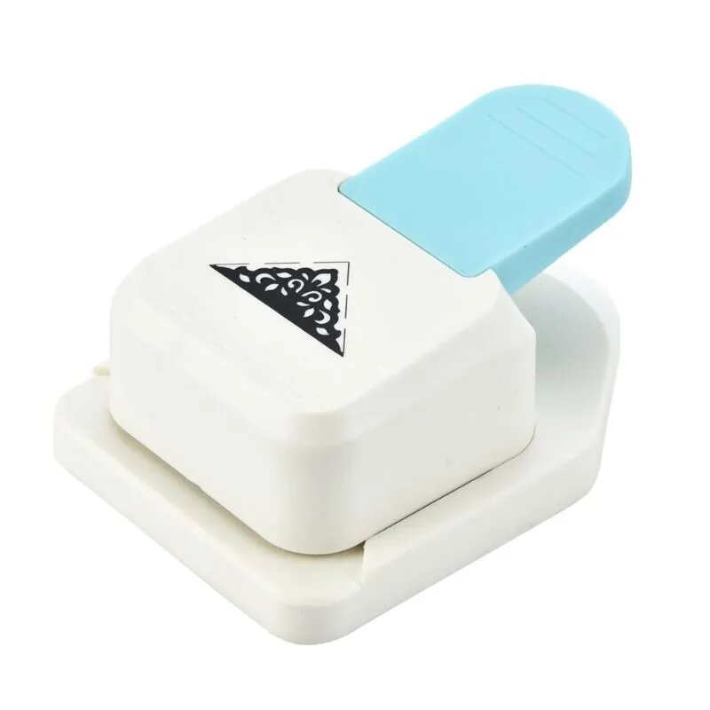 Дырокол для углов с цветочным узором для бумажного искусства и скрапбукинга