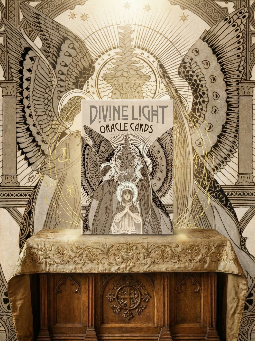 Карты Таро "Divine Light Oracle Cards" Lo Scarabeo / Карты Оракула Божественного Света 63429 Lo Scarabeo