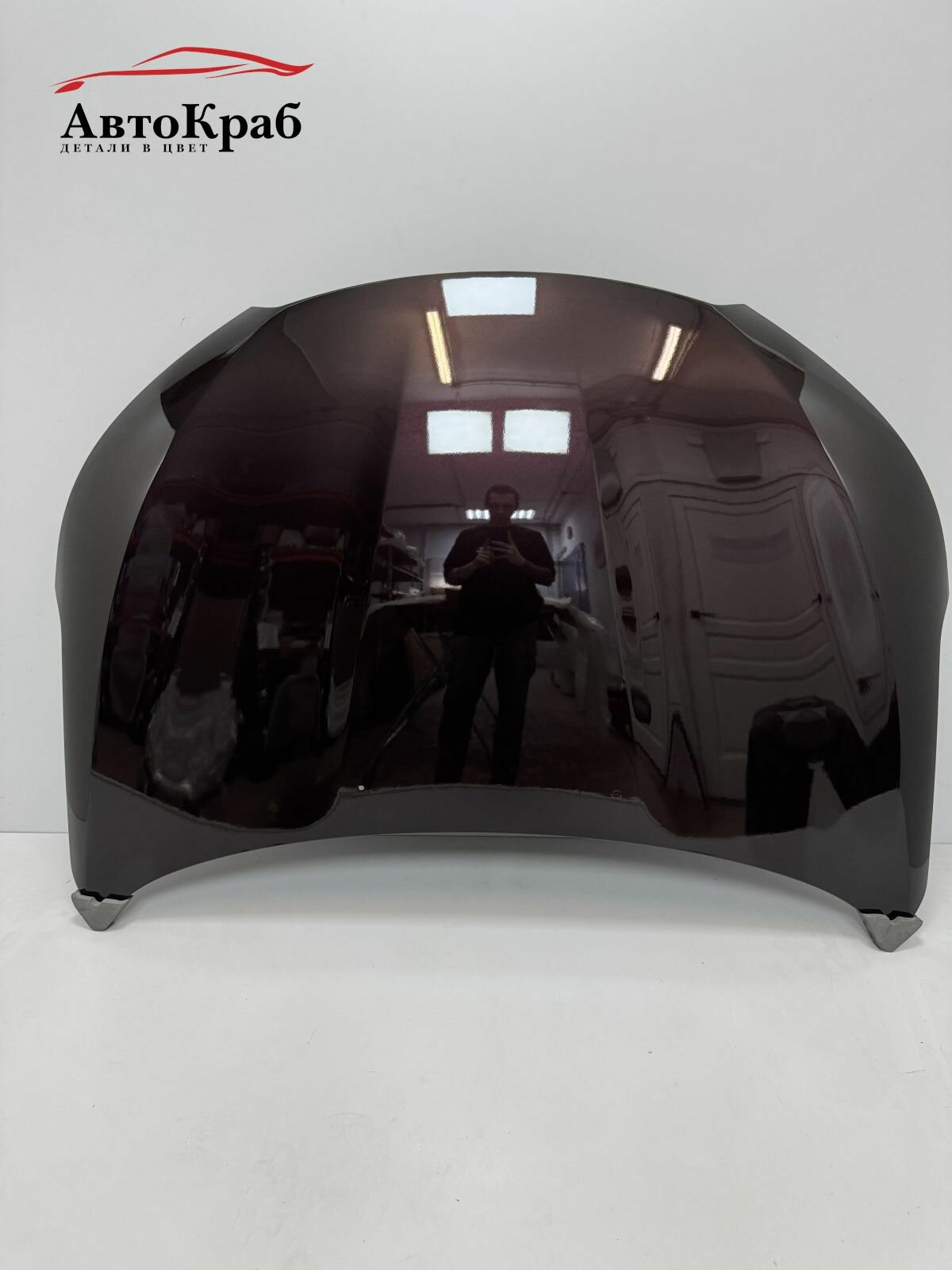 Капот в цвет для Датсун он-до и ми-до / Datsun on-DO mi-DO 2014 - 2021 г. C06 137 - лава