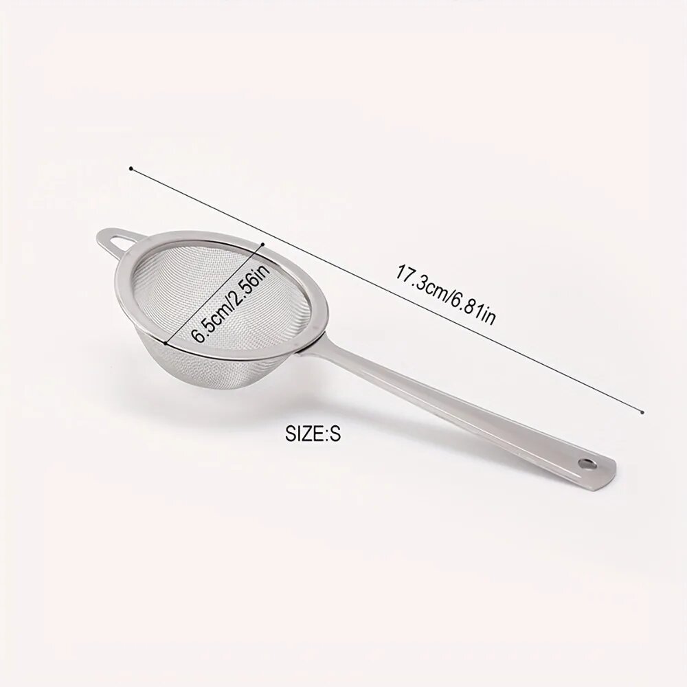 Сито для чая из нержавеющей стали, Silver-6.5cm