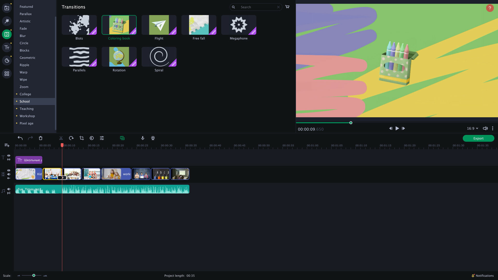 Movavi Slideshow Maker 8 - Education Set Effects DLC Steam Ключ